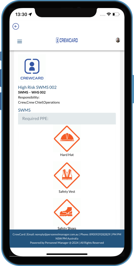 Operation Forklift - Safe Working Distance - Show Support